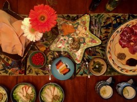 #kitchentherapy to celebrate: girls' night menus : Ronne Rock